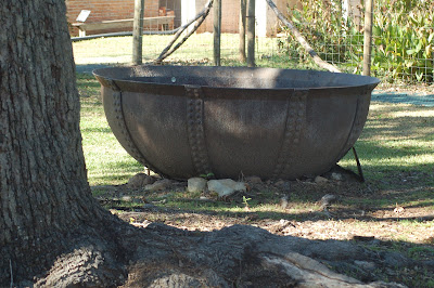 REMEMBER WHEN ?: Sugar Cane Syrup Boiling Pot