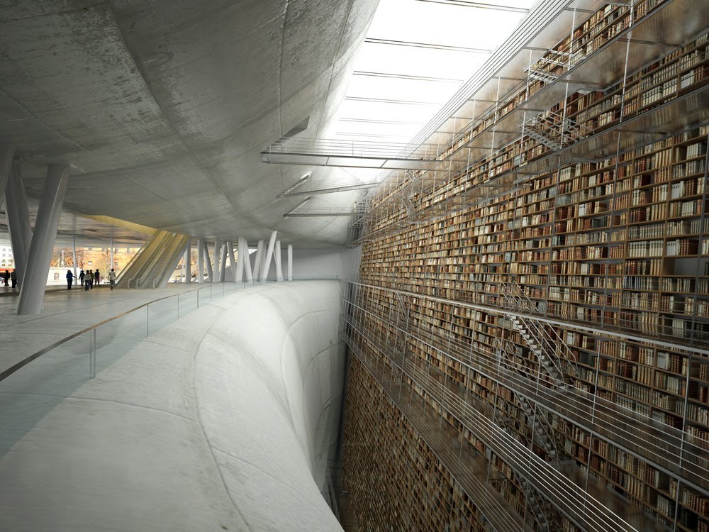 The Centered Librarian: More on The Rolex Learning Center for the Ecole ...