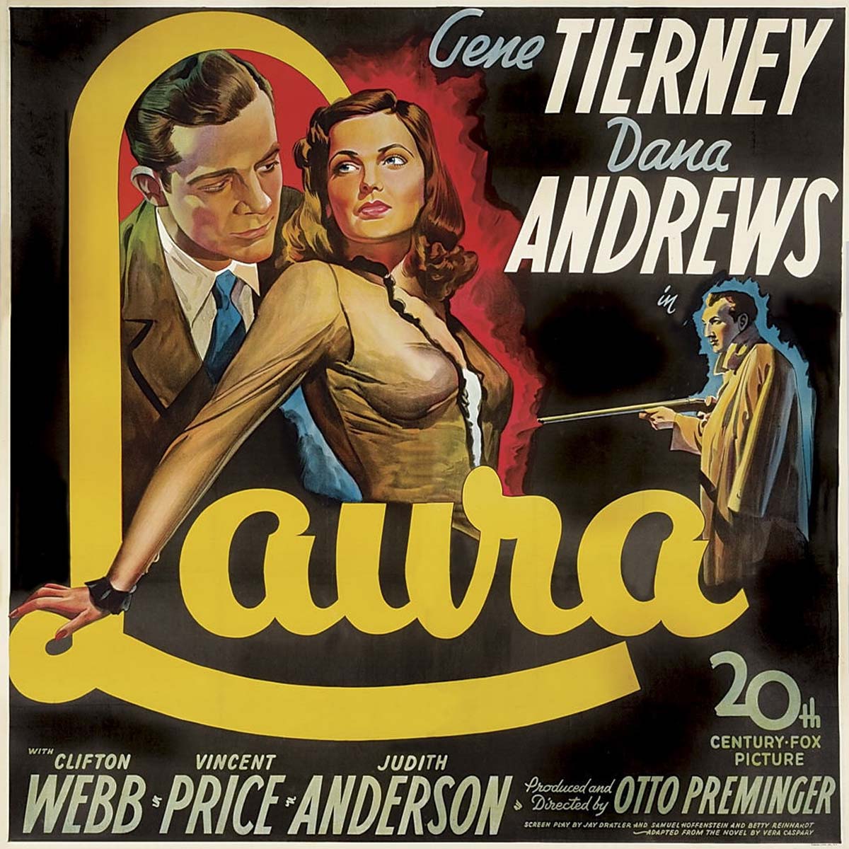 MOVIE POSTERS: LAURA (1944)