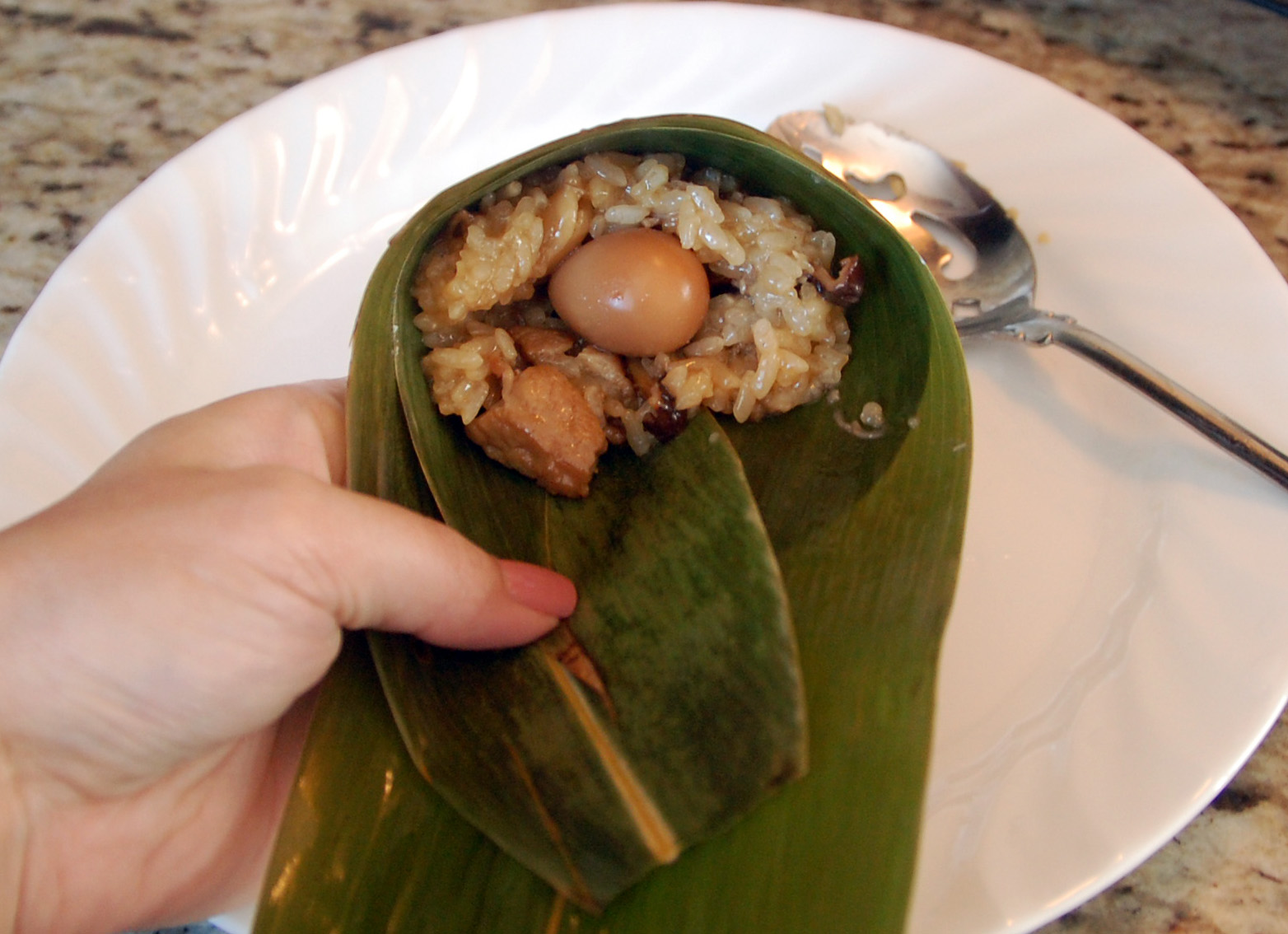 The 350 Degree Oven: Adventures in Mika's Kitchen: Pork Zongzi: Steamed ...