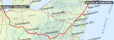 Planes, Trains, and Running: Amtrak Service and Fares # 4 – Routes ...