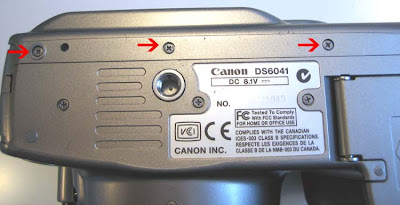 Grum gym MTB: How to repair broken sub-mirror on Canon EOS 300D / Rebel