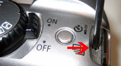 Grum gym MTB: How to repair broken sub-mirror on Canon EOS 300D / Rebel