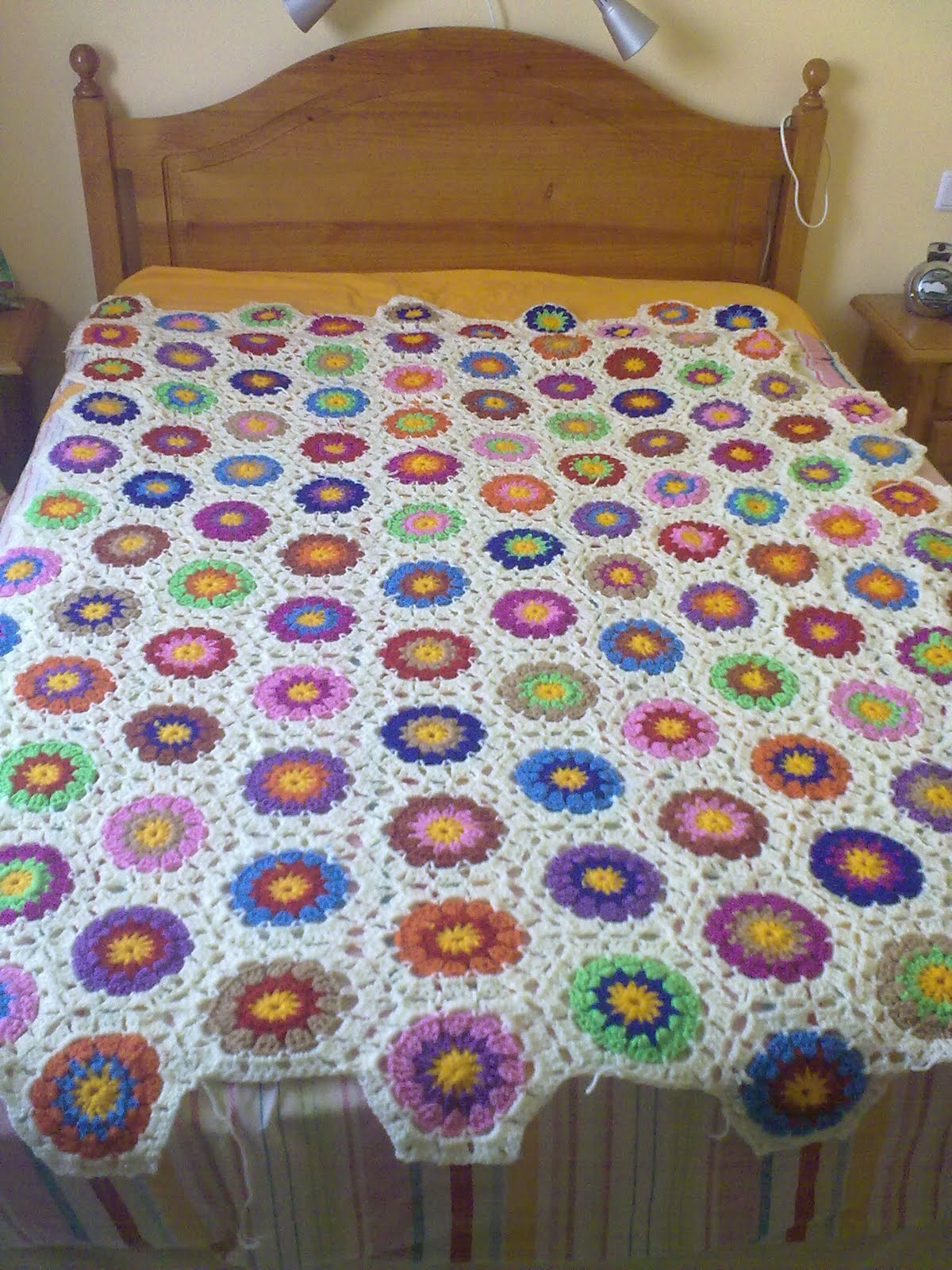 Fotos de colchas a crochet - Imagui