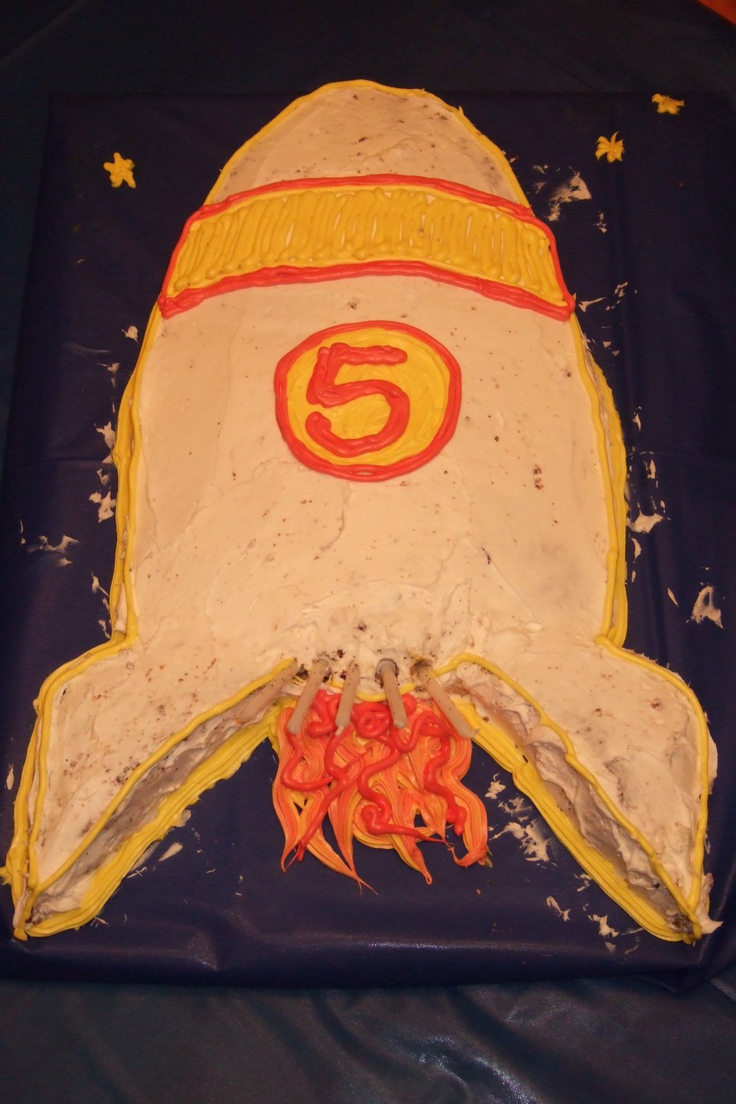 nurturing notes: Spaceship Cake