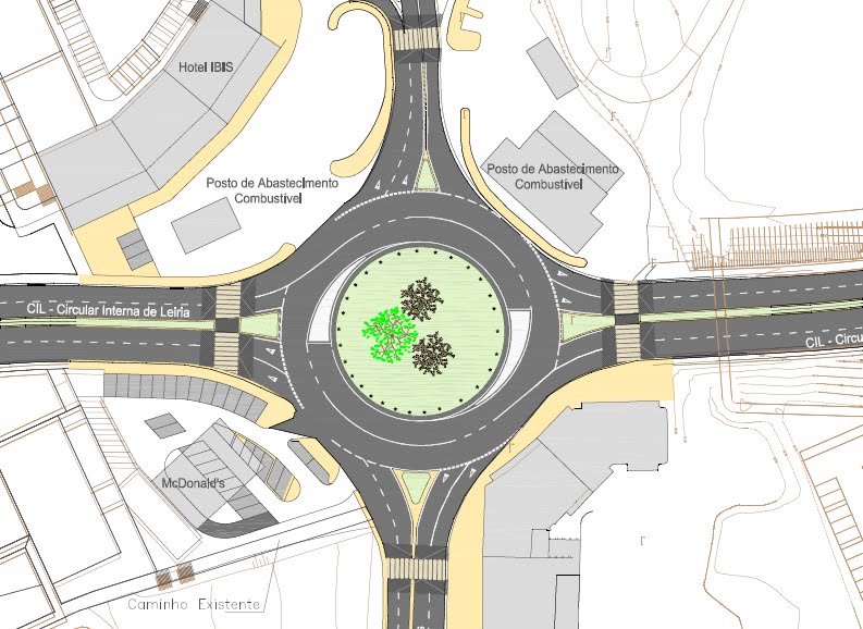 Rotundas, esse aparente grande enigma : portugal