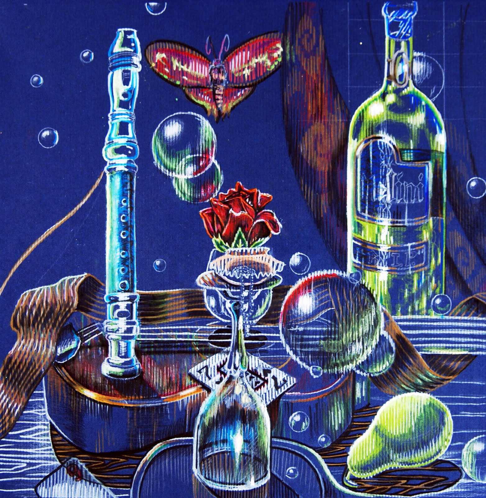 Portfolio Art Work: Junior Year Drawing Concentration