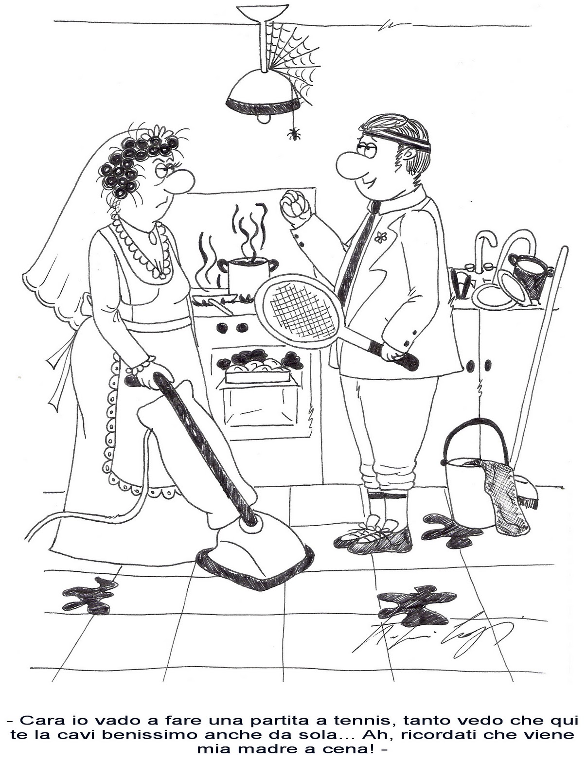 Ricette del Buonumore: UN' ALTRA SIMPATICA VIGNETTA...