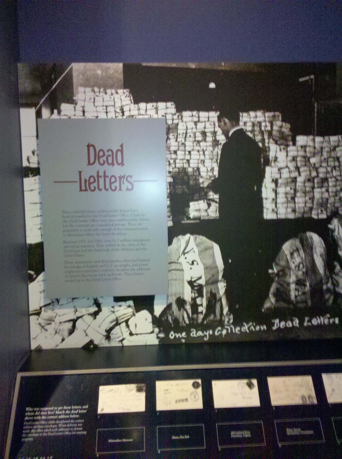 Mail That Fails: Was this the first failed mail?