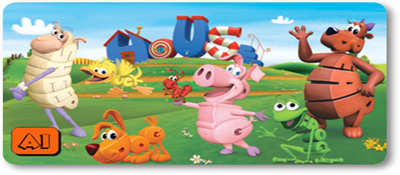 InfoAnimation.com.br: Discovery Kids estreia o desenho animado "WordWorld"