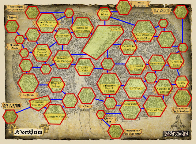 BATALLON WARGAMES: MAPAS MORDHEIM PARA CAMPAÑA