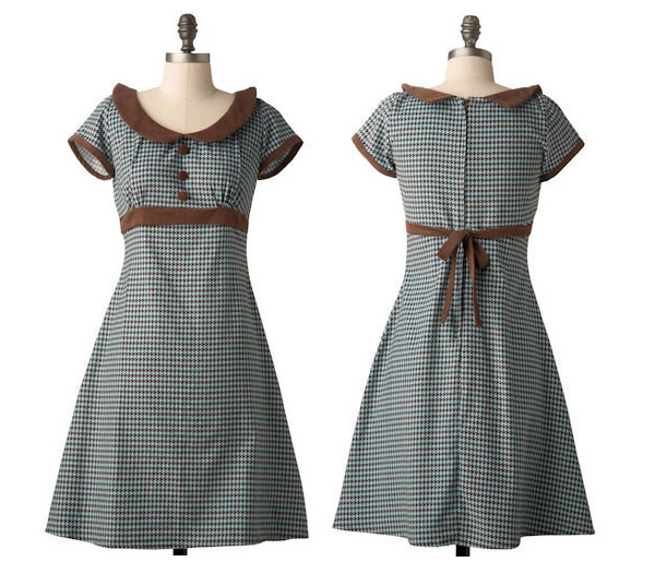 Rosaspina's Wardrobe: ModCloth Corduroy Girl Dress