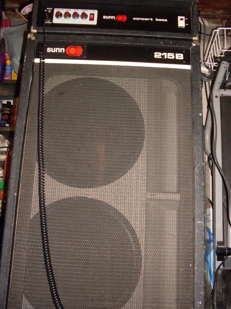 Dawn of the Shred: Sunn Concert Bass & 215B Stack Pt.1: The Abridged ...