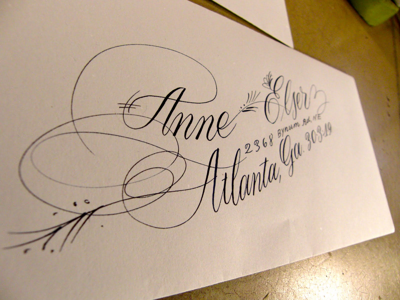 Anne Elser: Calligraphic Clouds