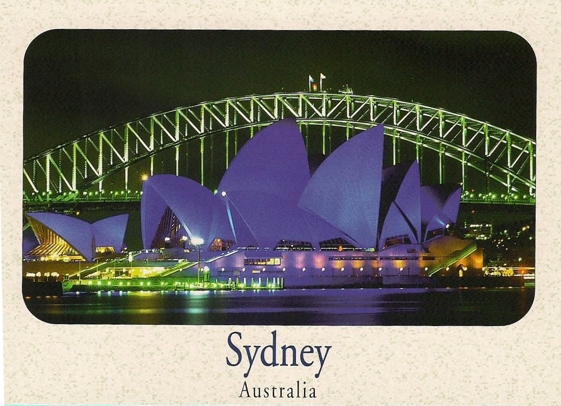MY UNESCO WHS POSTCARDS COLLECTION: AUSTRALIA - Sydney Opera House