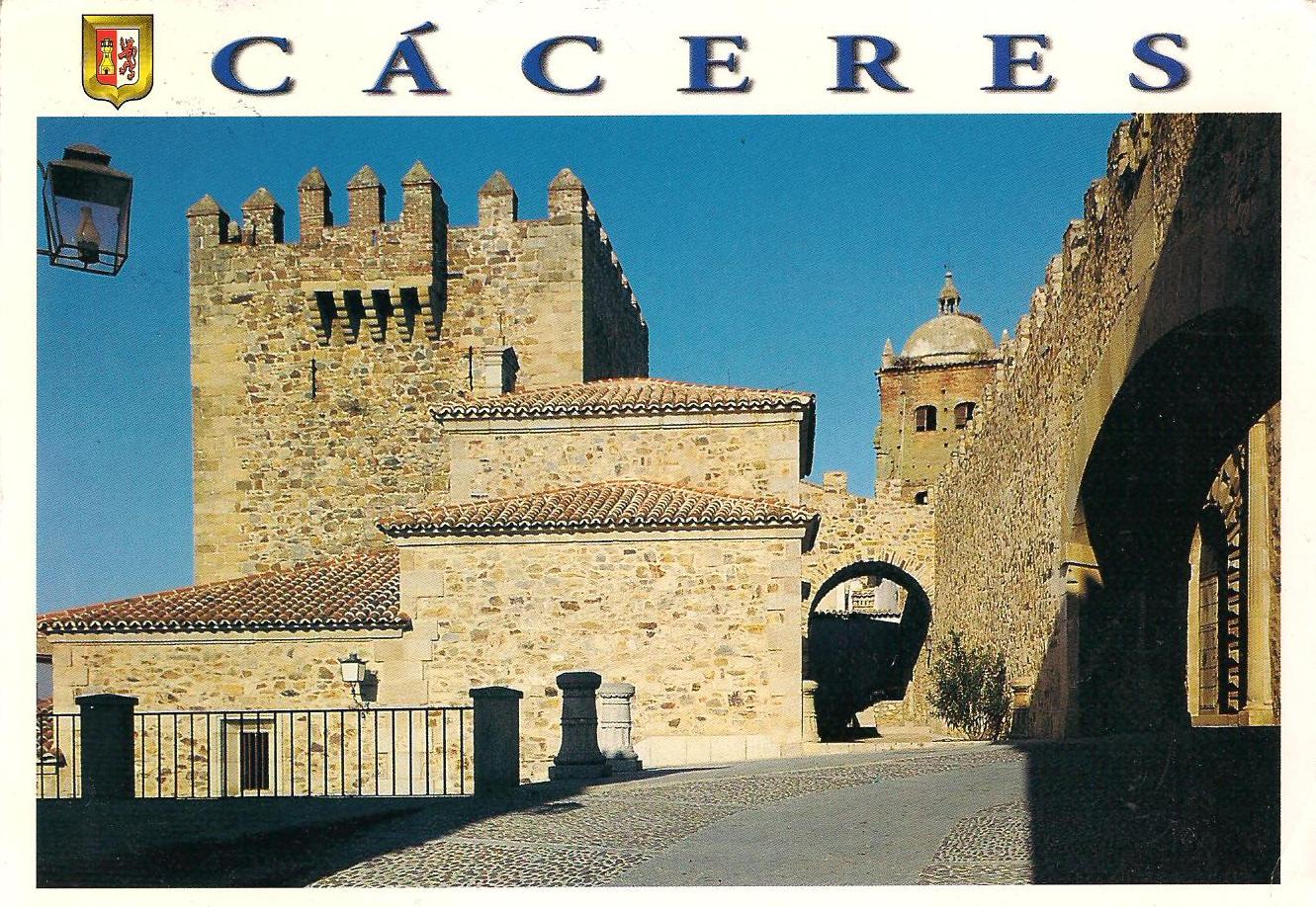 MY UNESCO WHS POSTCARDS COLLECTION: SPAIN - Old Town of Cáceres