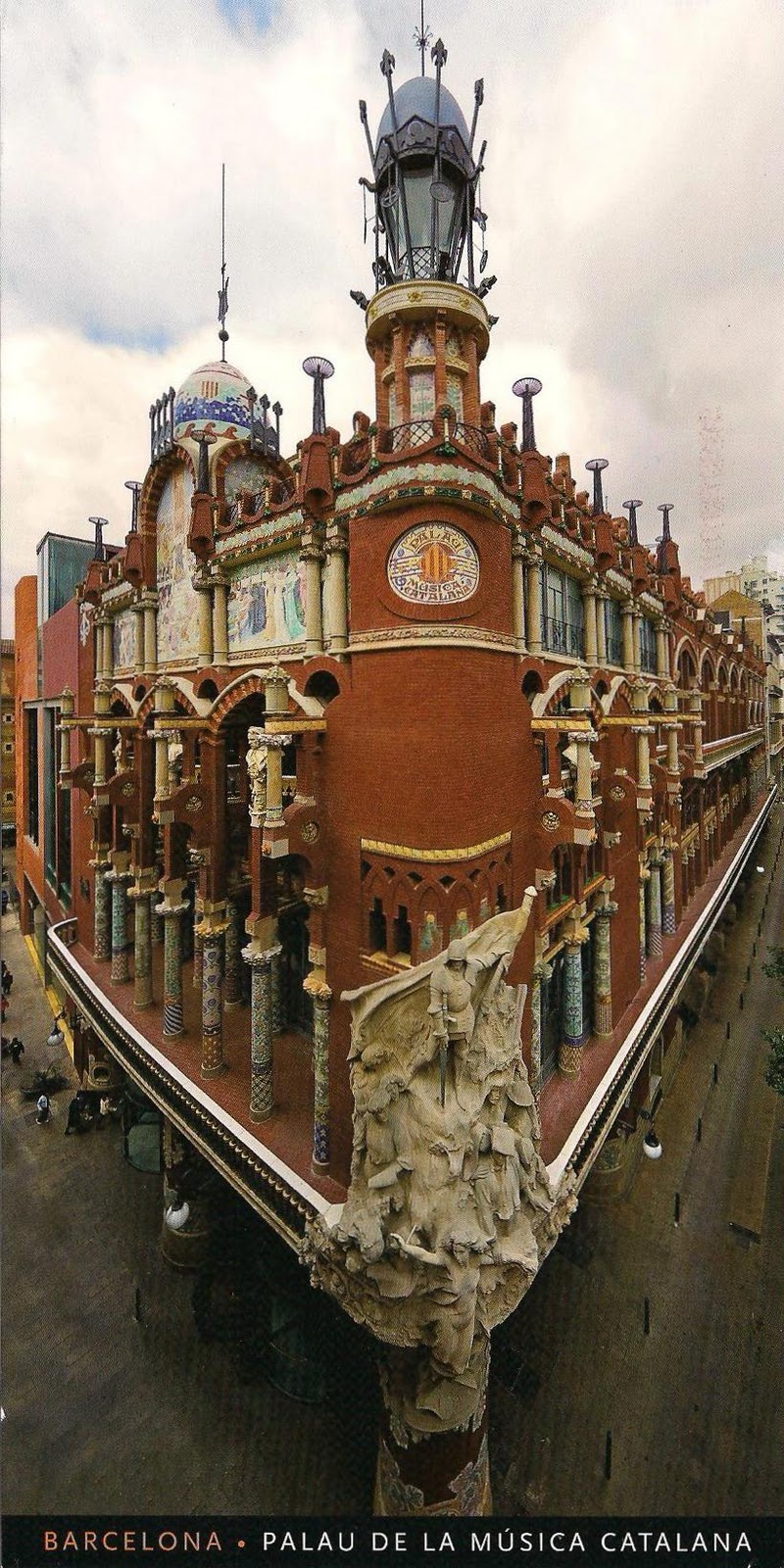 MY UNESCO WHS POSTCARDS COLLECTION: SPAIN - Palau de la Música Catalana ...