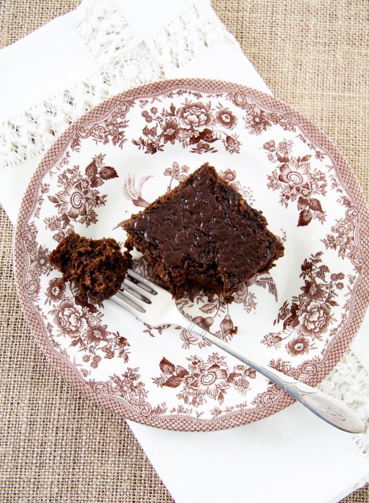 In the Fields : Fall Gingerbread and Transferware