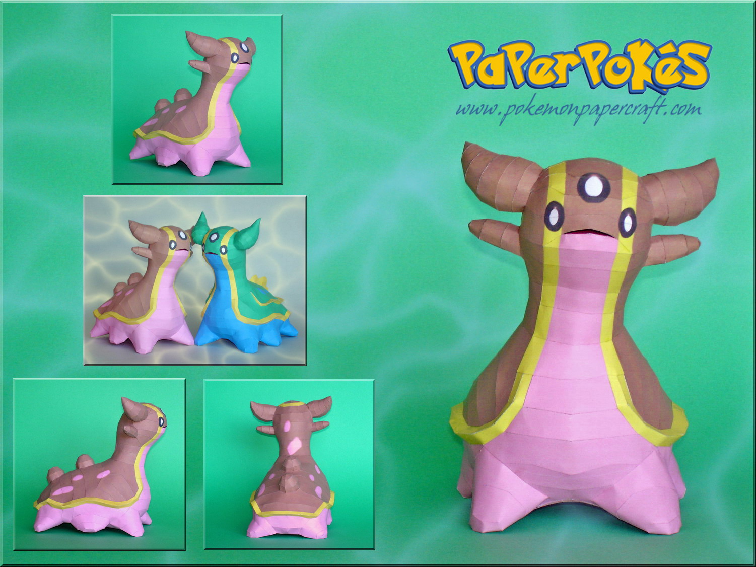 PaperPokés - Pokémon Papercraft: GASTRODON