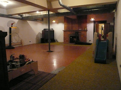 Selling Our Charming Home: The Basement: Recreation Room, Work Out Room ...