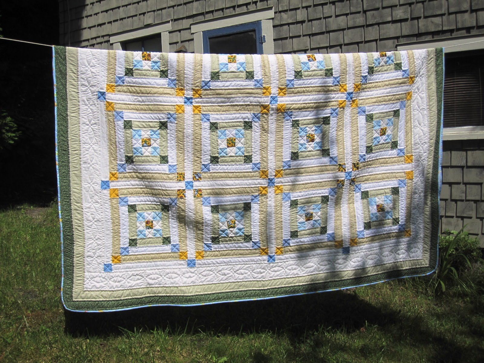 Peaks For Parkinson's: Handmade Quilt Drawing