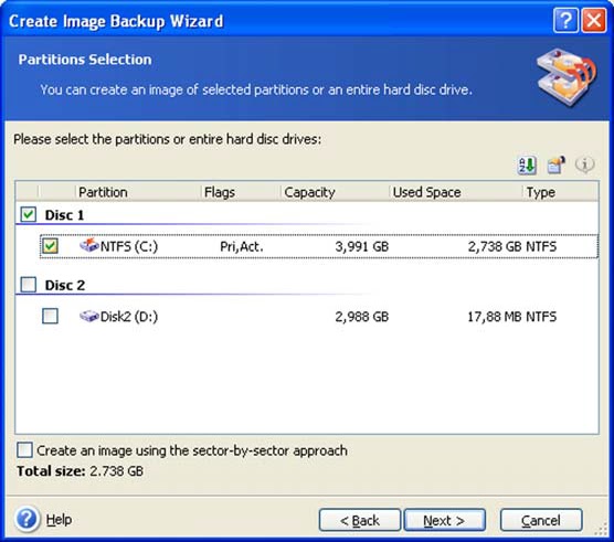 Criando a Imagem com Seagate Disc Wizard (Acronis TrueImage ...
