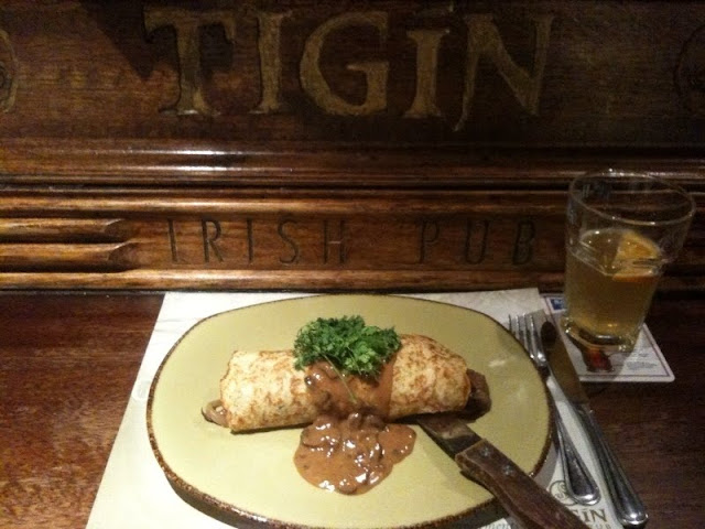 Lunch O'Clock: Trinity Steak Boxty - Tigin Irish Pub, Stamford, CT
