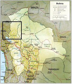 Chile: Next to La Paz, Madidi National Park (amazon) then Into PERU!