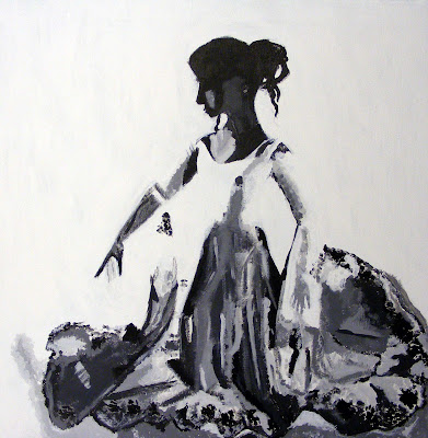 art @ the heart: Grade 10 High Contrast Paintings