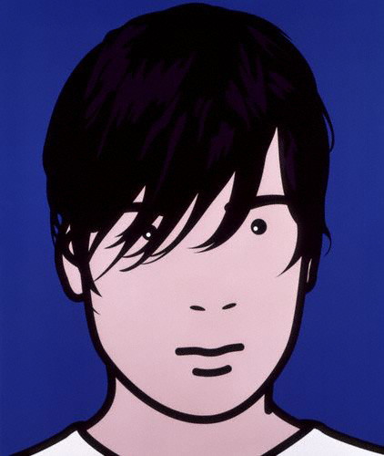 ART & ARTISTS: Julian Opie portraits
