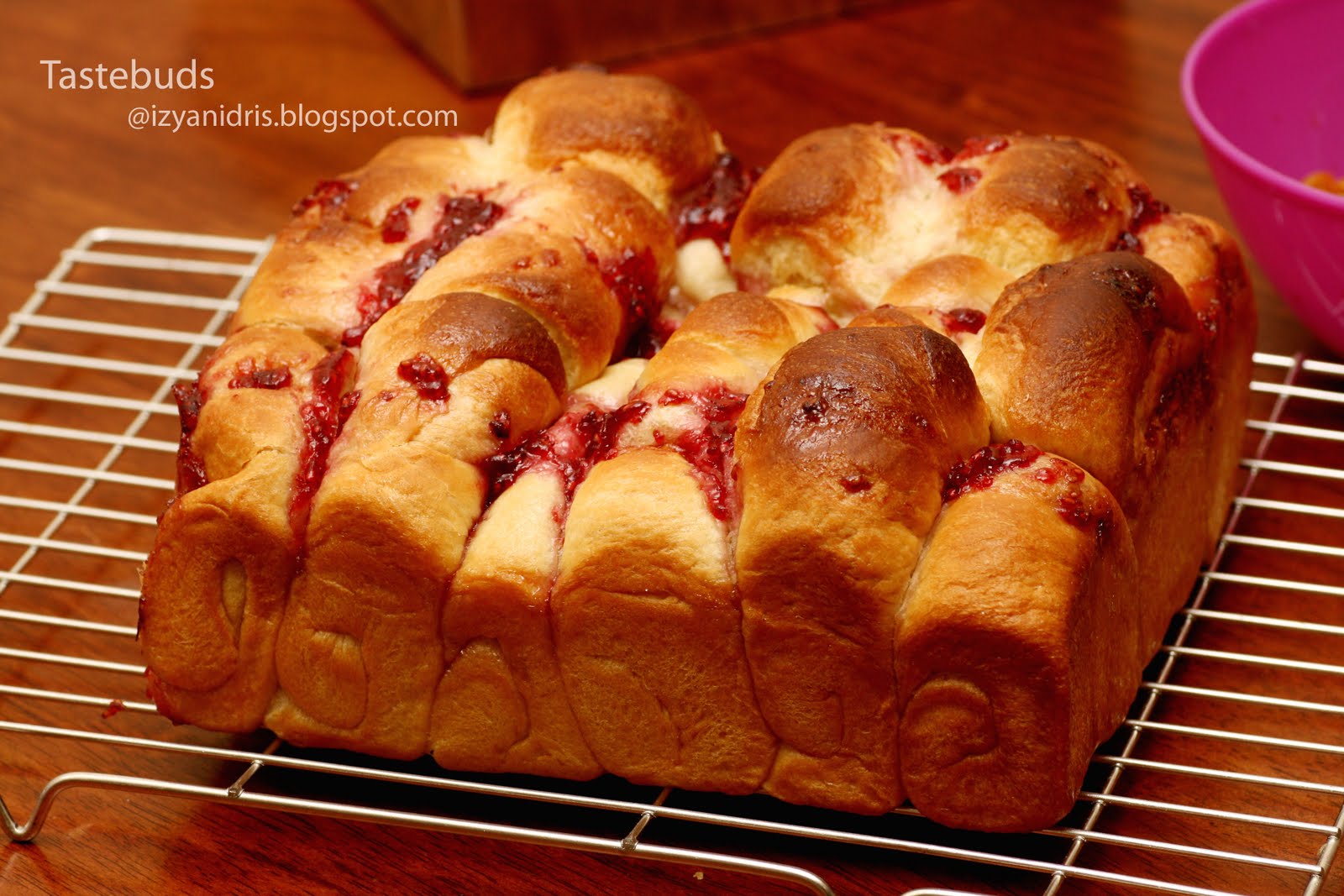 TASTE BUDS: Strawberry finger buns
