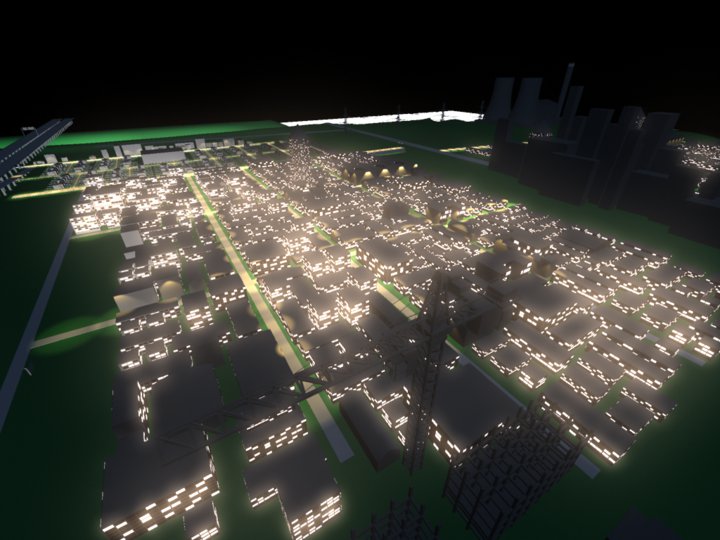 Final Year Project Blog: Night Time City Renders