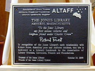 To Find the Principles: Dedication of Plaque Honoring Robert Frost and ...