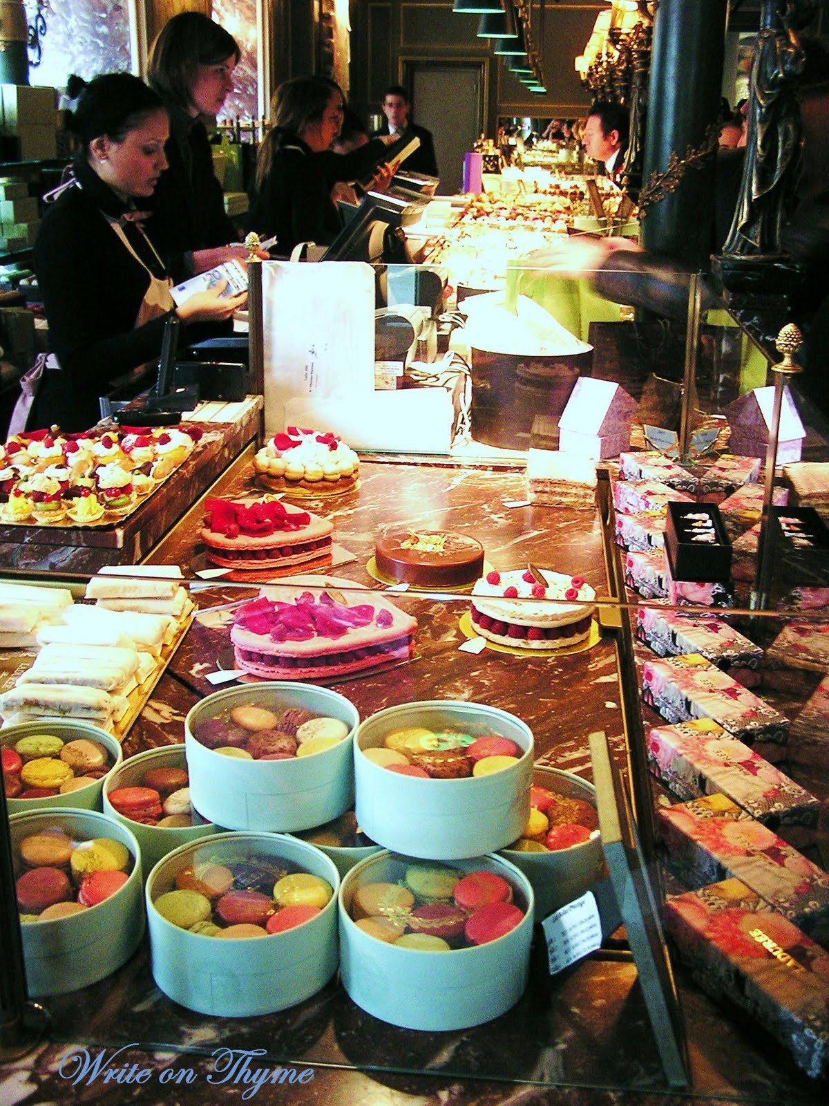 Write On Thyme: Laduree Birthday Lunch~Missing Paris Day