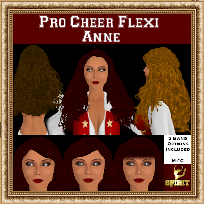 SL SPIRIT: New Release: Pro Cheer Flexi Hair