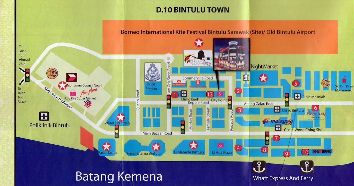 Borneotip: Bintulu Town