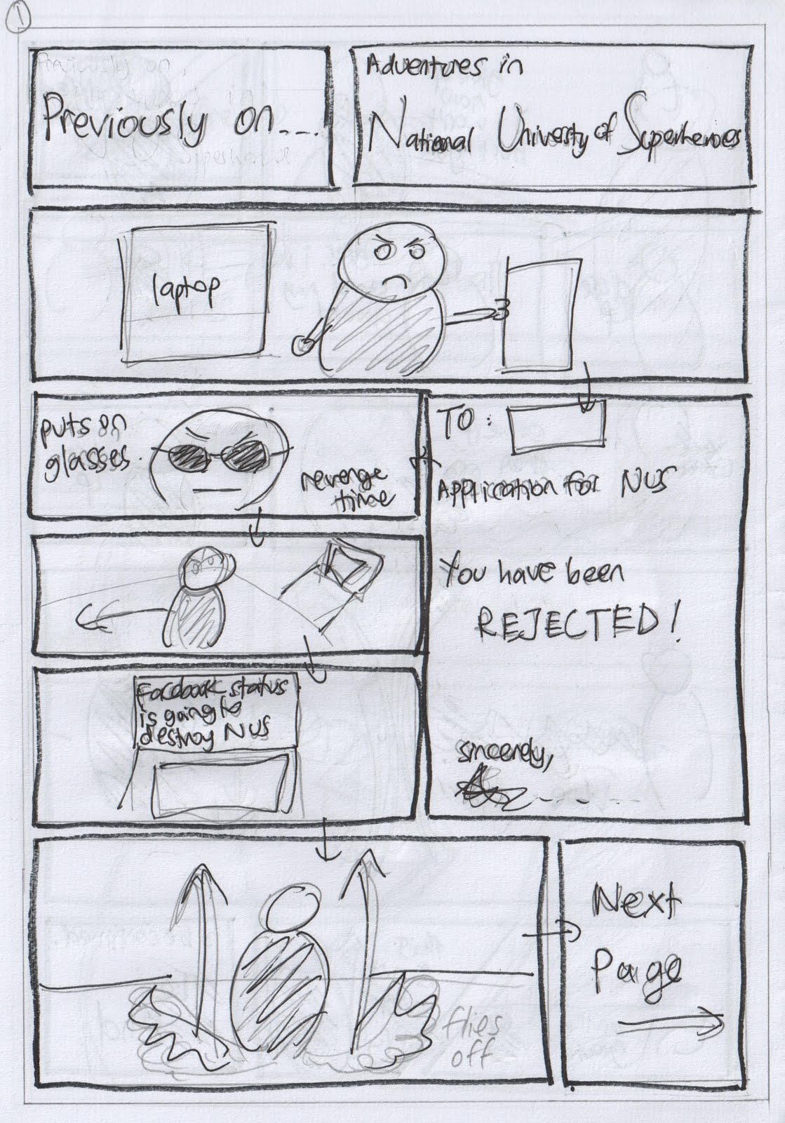 3208 Doodlez: Assignment 4: Comic Book Layout