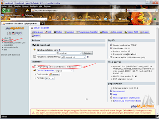 WEBSITE UDIK - Cara Mengaktifkan phpMyAdmin pada XAMPP di windows