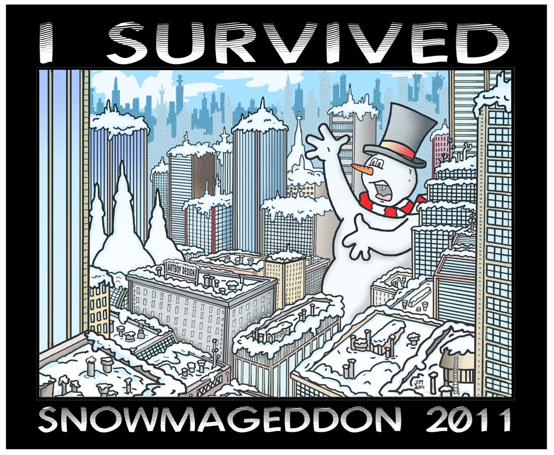Artboy Design: Snowmageddon 2011