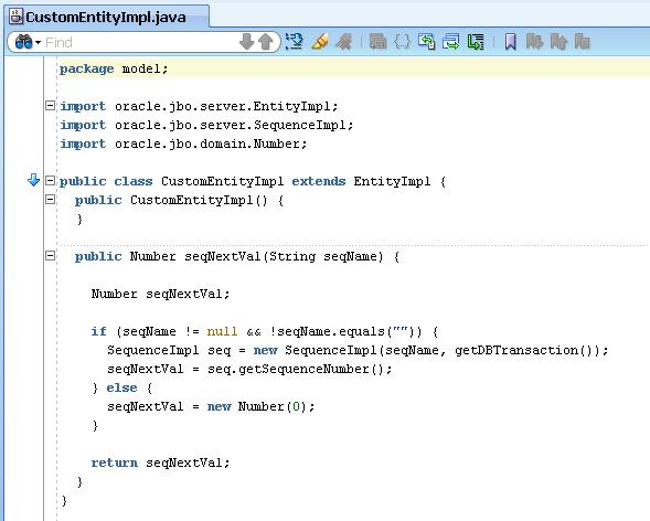 One size doesn't fit all: ADF BC: Using Groovy to fetch sequence ...