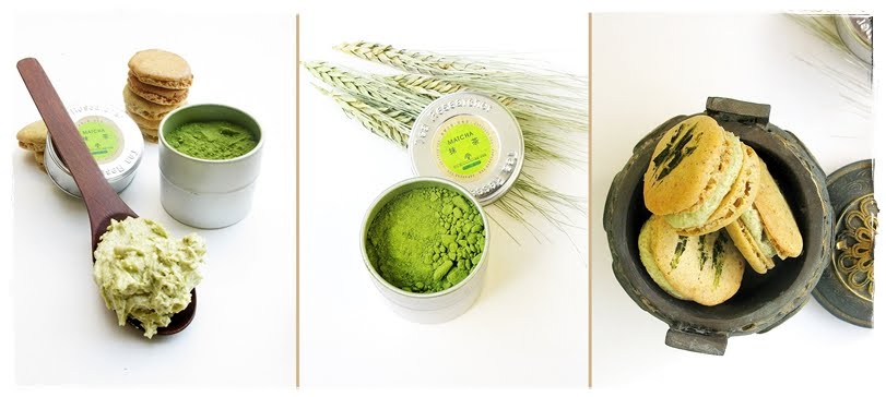 MACARONS with Matcha Macaron Buttercream Filling for Earth Day ... Mac ...