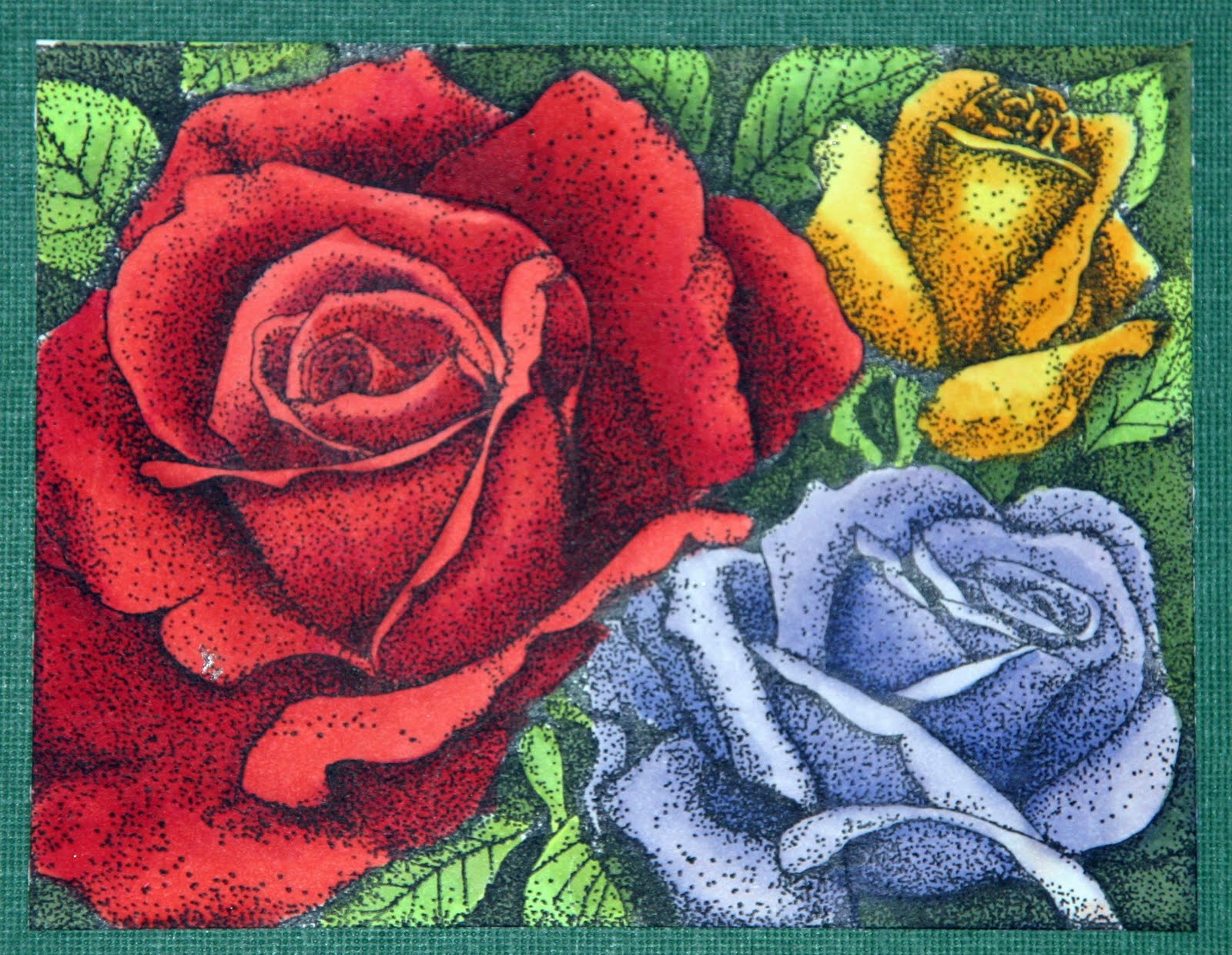 Color With Jennie: Peddler's Pack - Copic Techniques & Sample