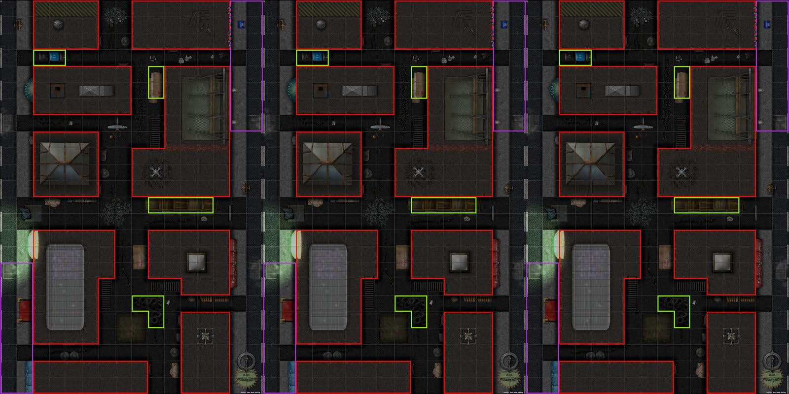 Curious Lurkings: Map 10 of 26: The Dark Alley