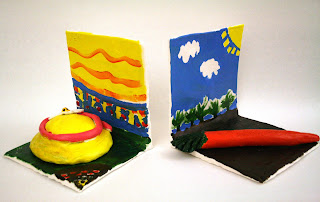 Monument Valley Regional Middle School Art Class: Clay Bookends with a ...
