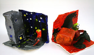 Monument Valley Regional Middle School Art Class: Clay Bookends with a ...