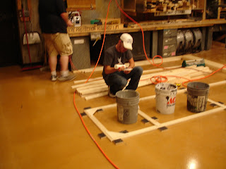 Strayer-Wood Theatre: Stock Flat Construction