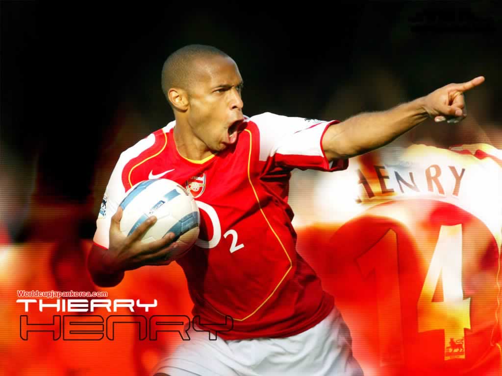Soccer Videos and games: Football Players- Thierry Henry
