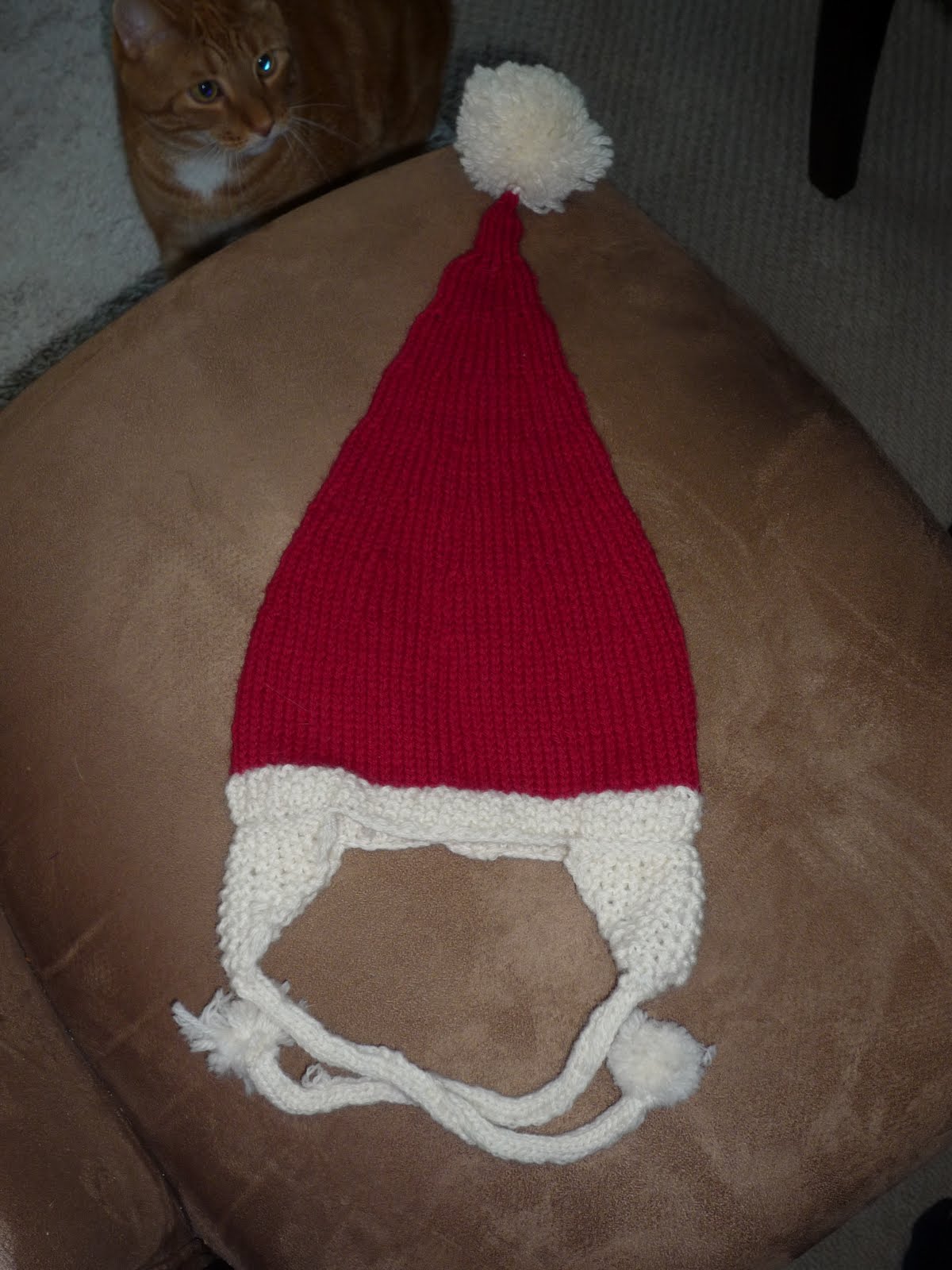 Yarn Minded: Santa hat with optional earflaps