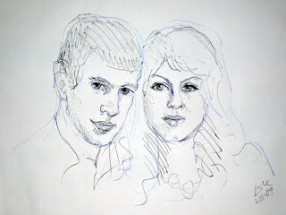 Lola Art's: Retratos de líneas.