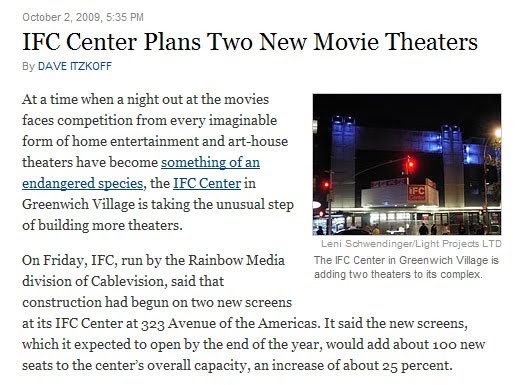 kenneth in the (212): Cinema Scope